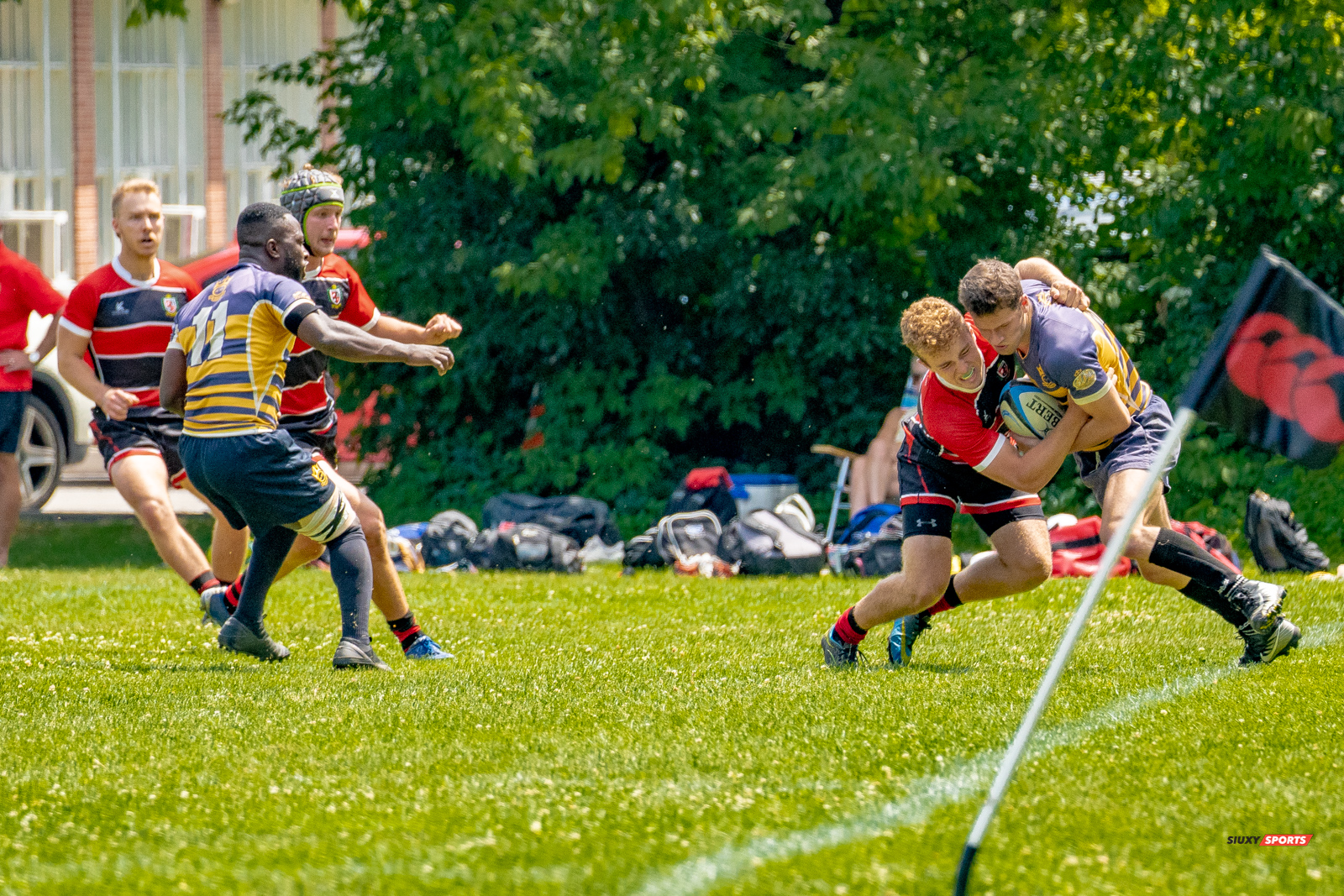 Beaconsfield vs TMR - M2 - Reel A1 - Match 1st half Beaconsfield Rugby ...